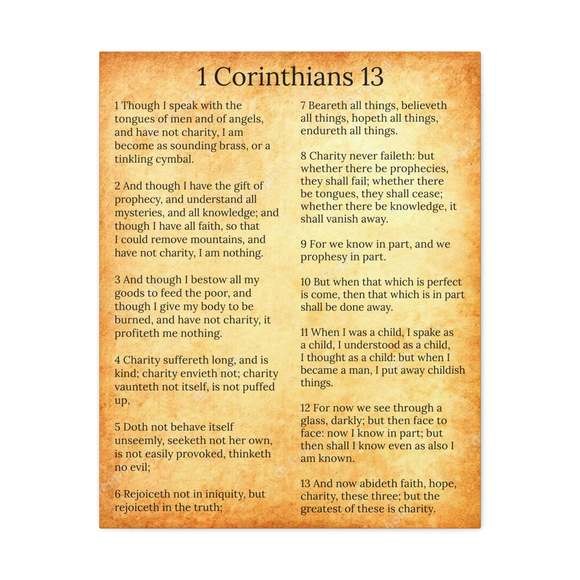 Express Your Love Gifts | Art | Scripture Sign Corinthians 13 Love ...